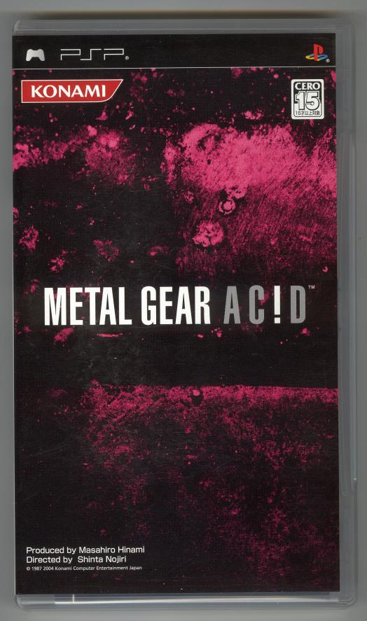 Metal Gear Ac!d JP Scans