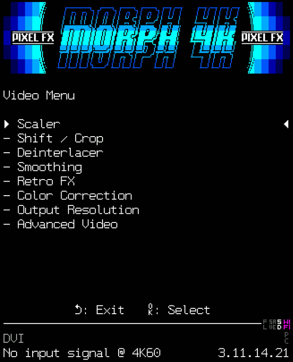 Morph 4K - Classic Console Upscaler Wiki