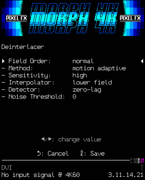 Morph 4K - Classic Console Upscaler Wiki