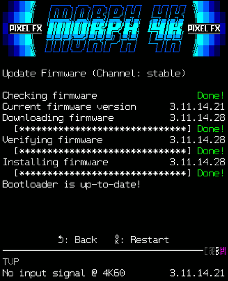 Morph 4K - Classic Console Upscaler Wiki